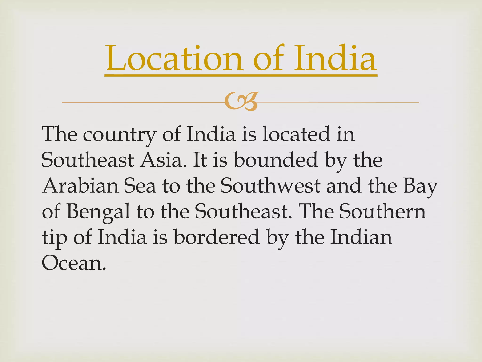 Short History of India | PPTX