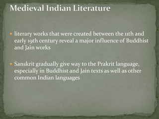 Indian Literature | PPTX