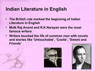 Indian Literature for Induction.cccccppt | PPT