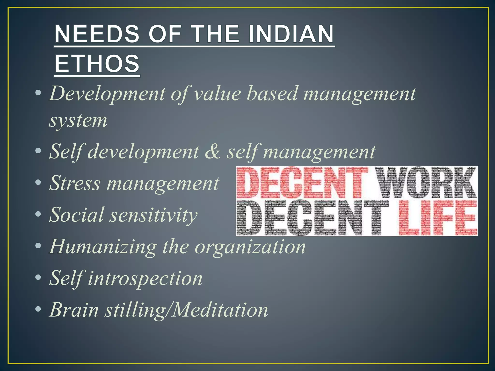 Indian management thoughts and practices ppt 1 | PPTX