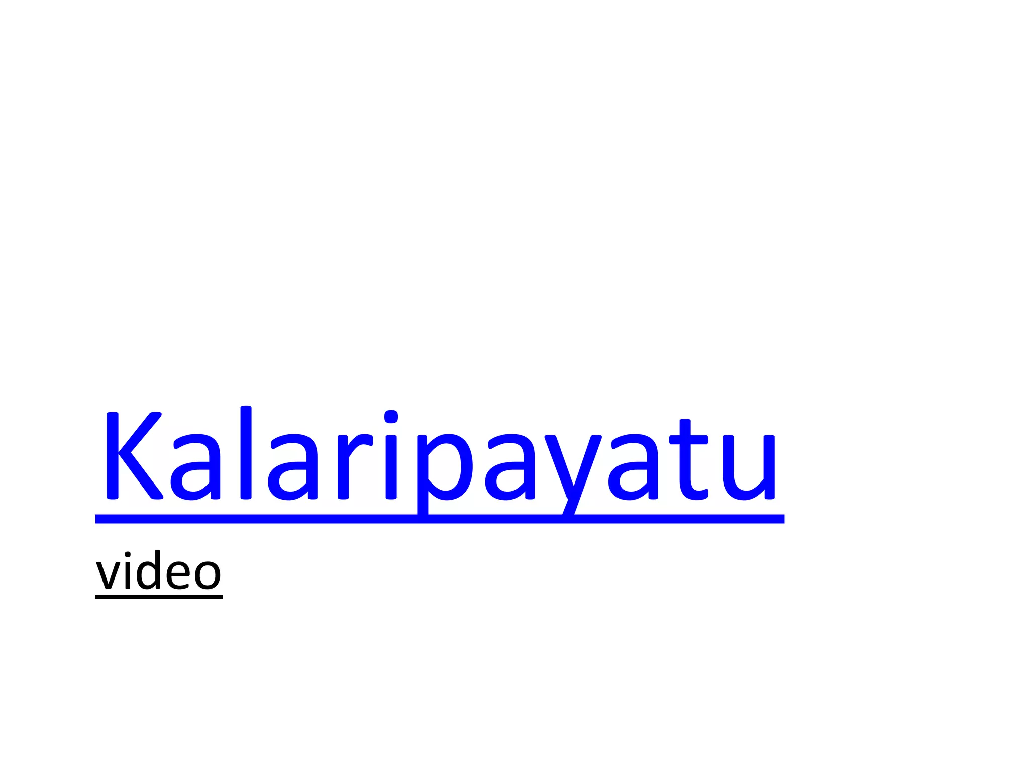 Indian martial arts ppt saminathan.t | PPTX