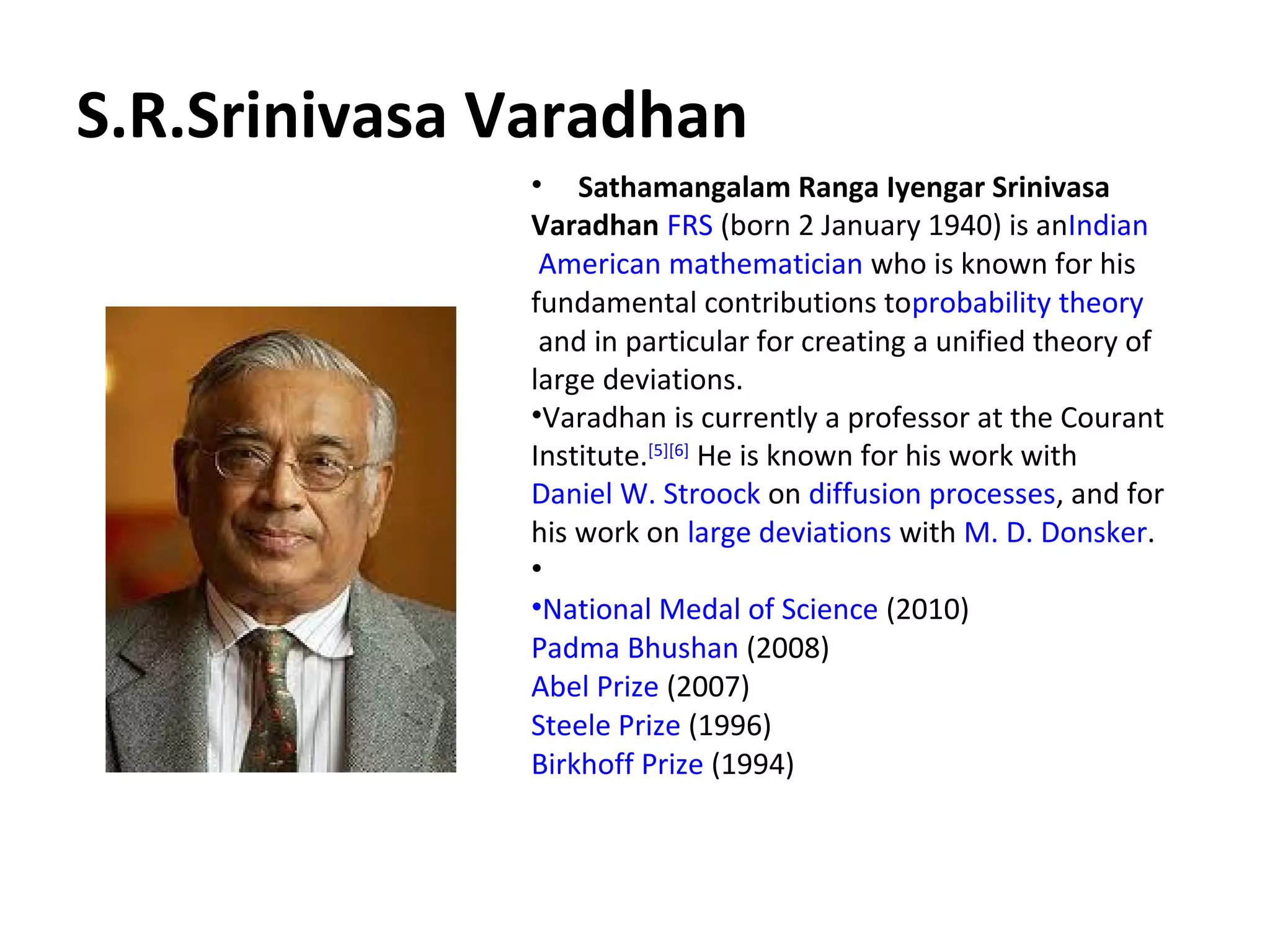Indian mathematicians | PPT