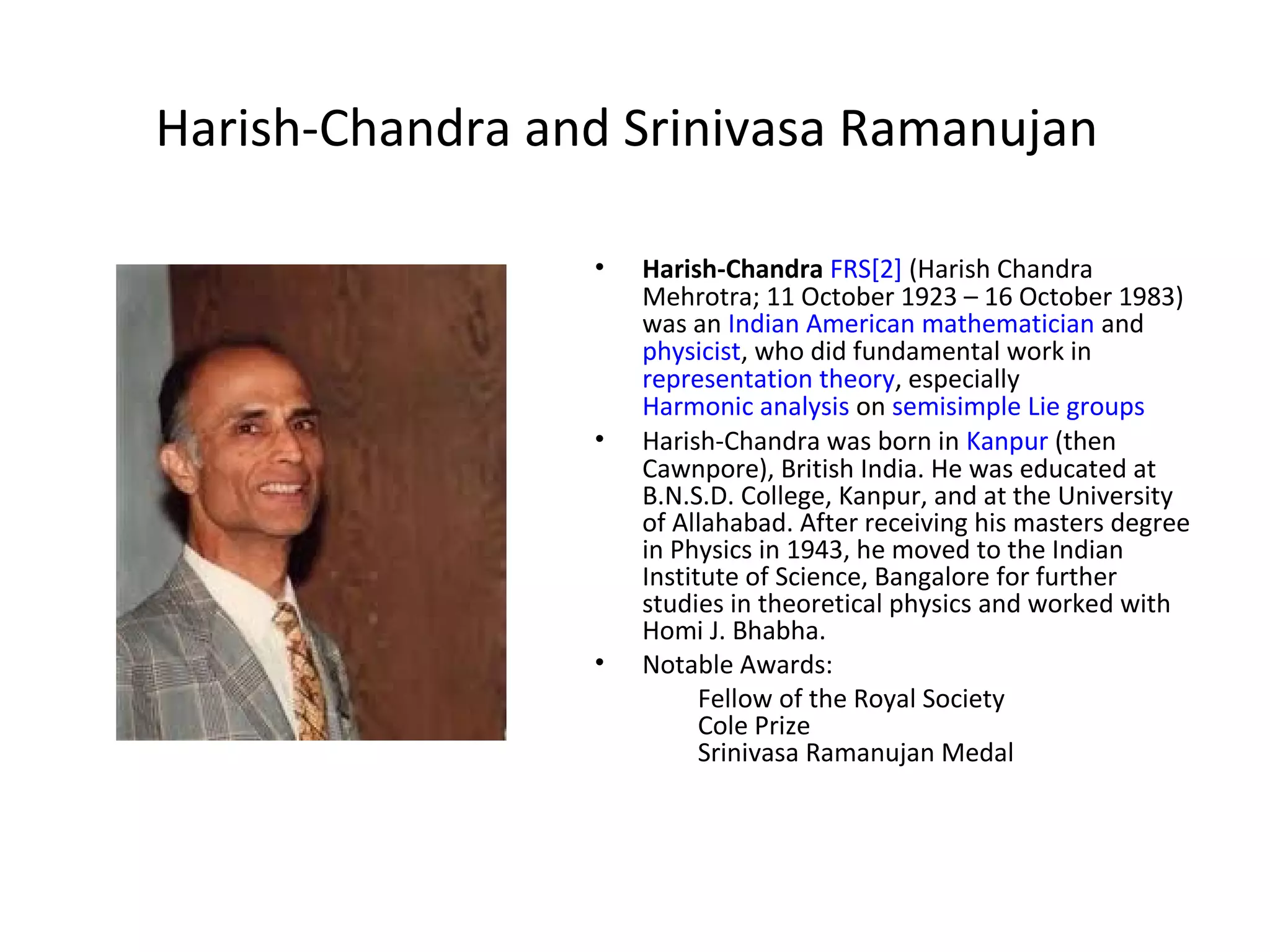 Indian mathematicians | PPT