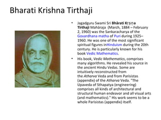 Indian mathematicians | PPT