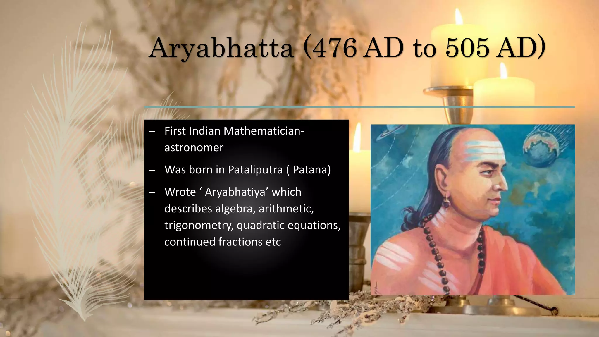 great Indian mathematicians of all time | PPTX