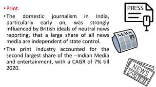 Media in India by Esraa Eslam | PPT