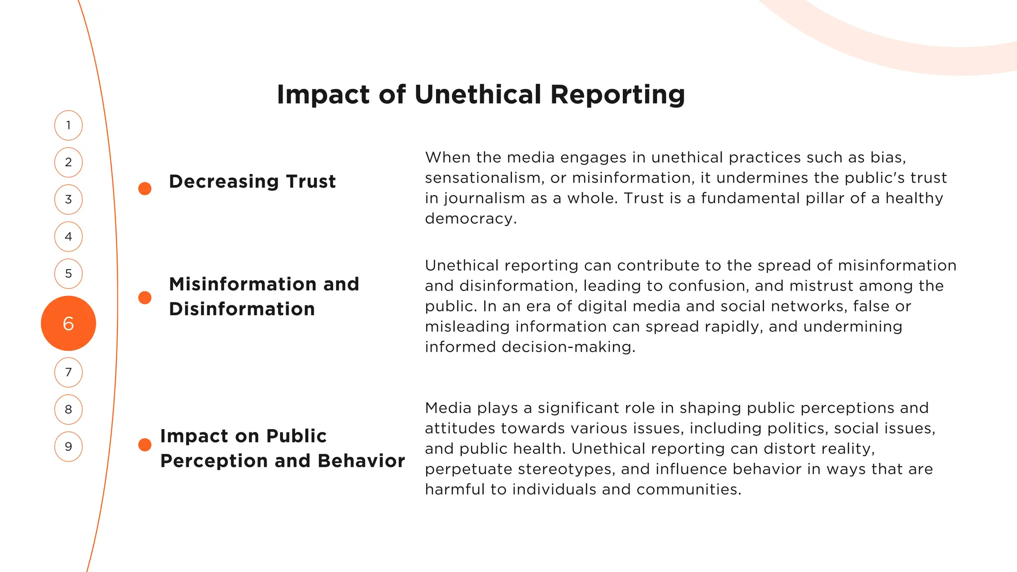 Notes on Indian media and Ethics - Aout Journalistis ethics and its ...