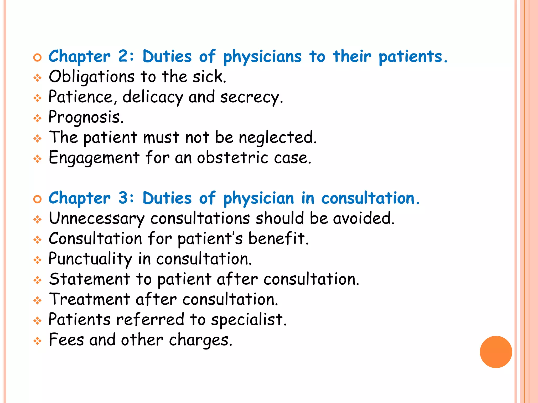 Indian medical council (professional conduct, etiquette and ethics ...