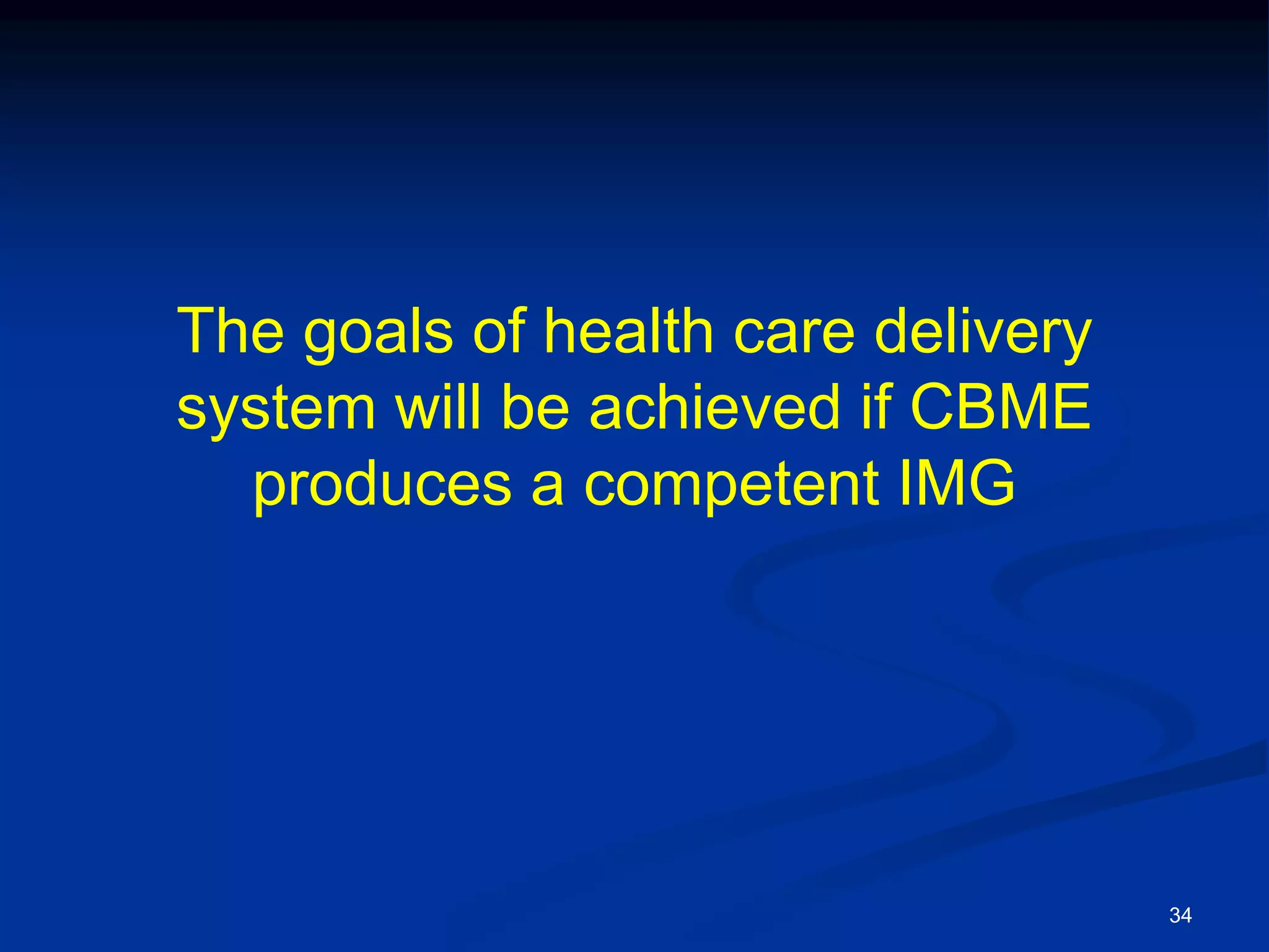 Indian medical graduate - goals, roles and competencies | PPTX