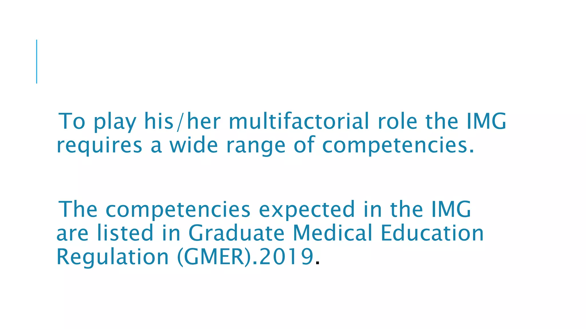 Indian medical graduate roles dr. .suparna | PPTX