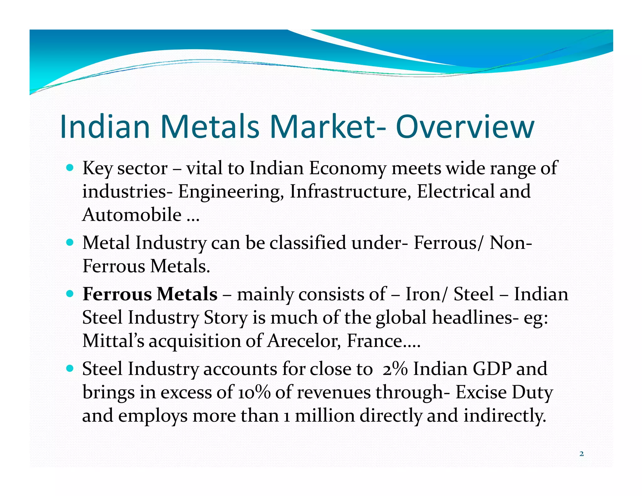Indian metal sector-_futuristic_perspective | PDF