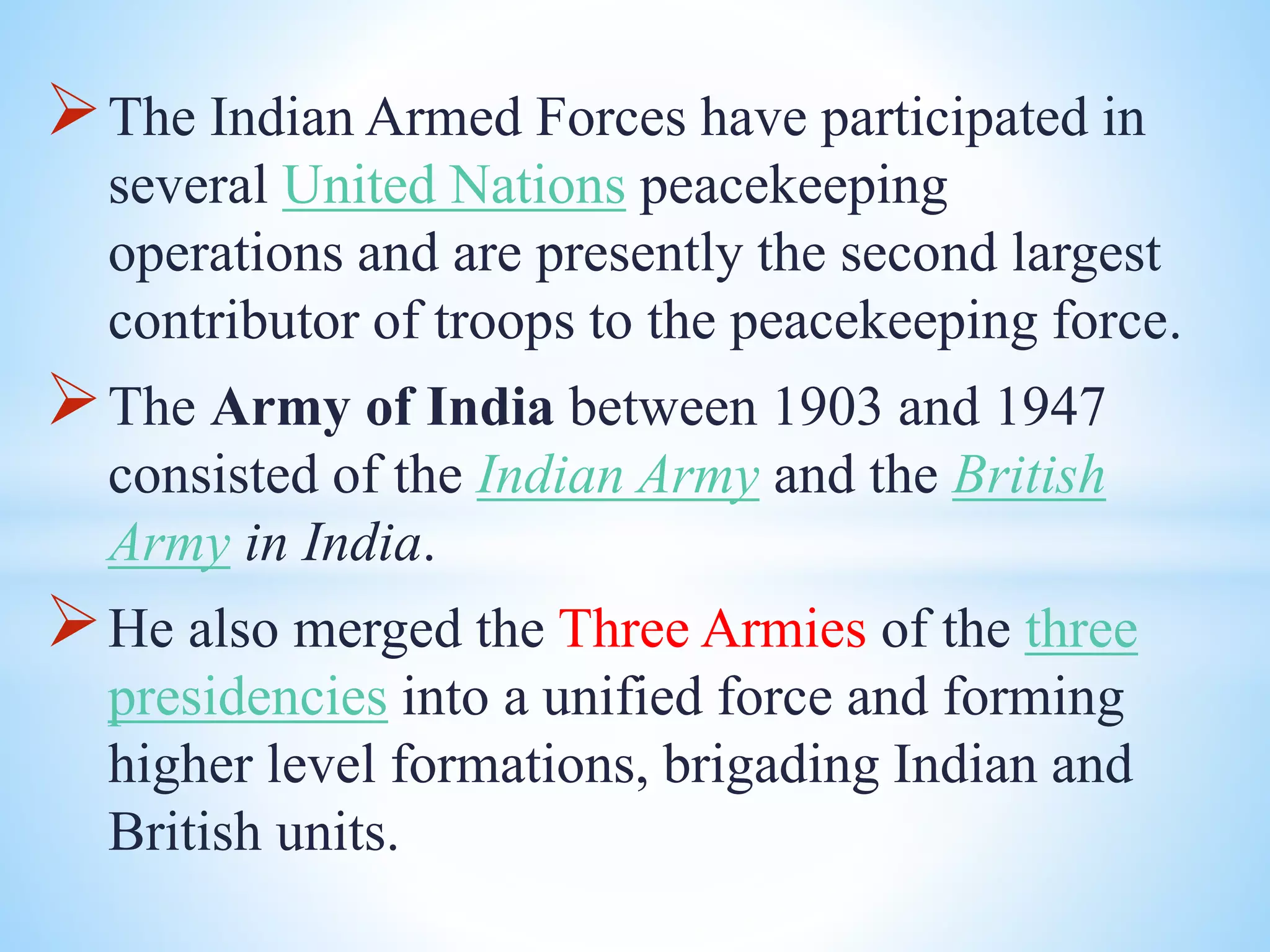Indian Foreign Relations_Indian military, Indian Armed Forces, Indian Air Force (IAF) | PPTX