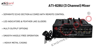 ATI Pro Technologies: The Future of Audio Mixing Solutions | PPT