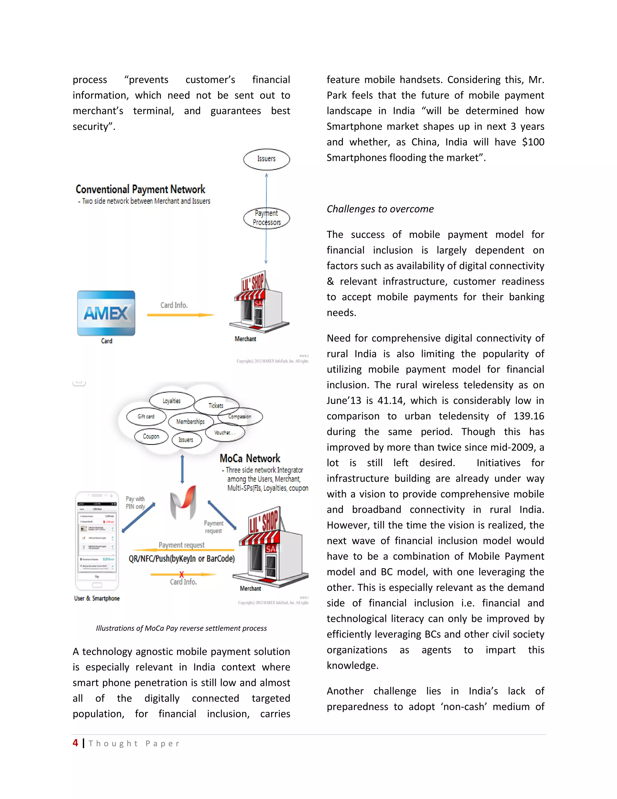 Indian model of financial inclusion: Will Mobile Payments lead the ...