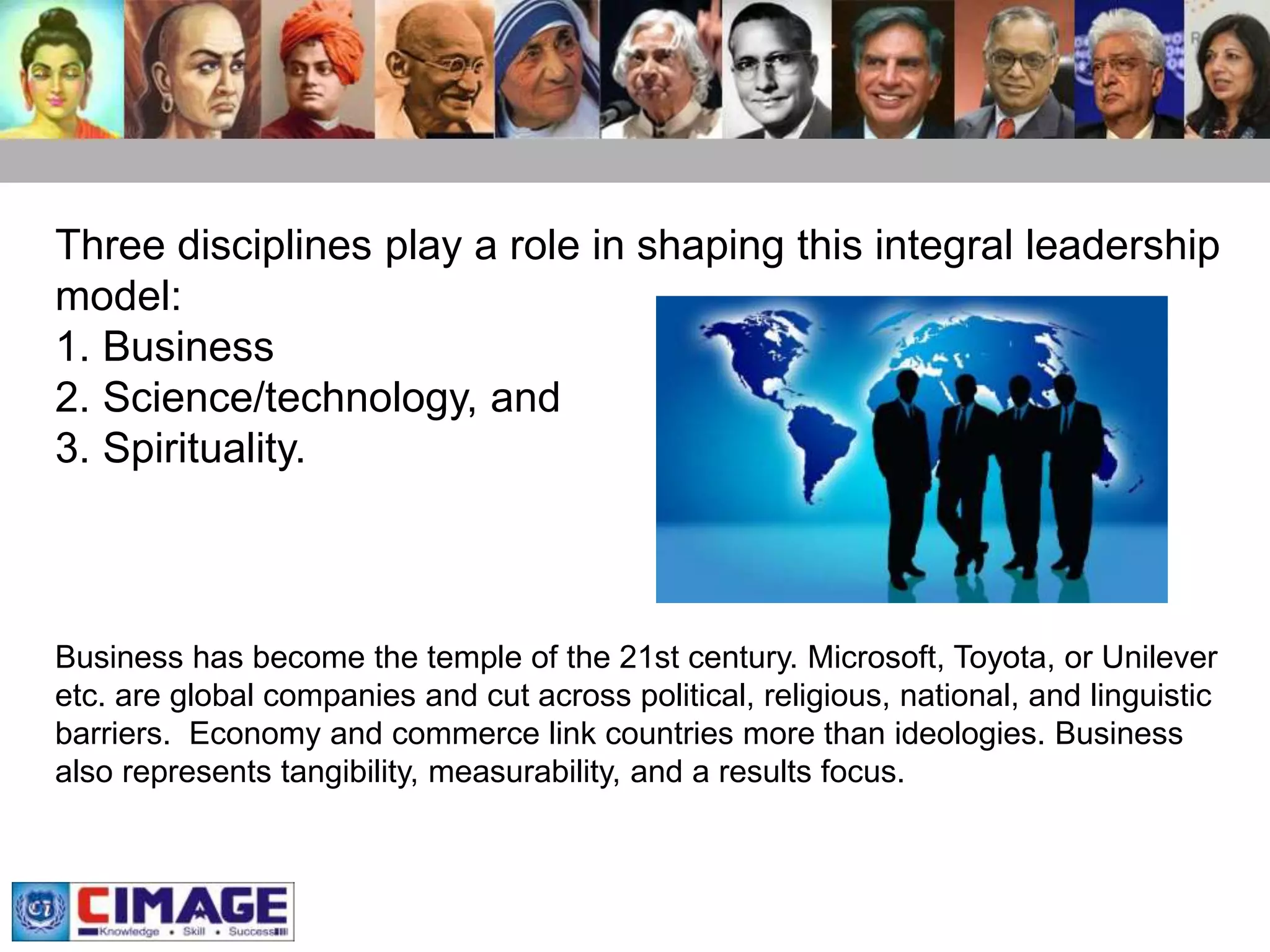 Indian models of leadership presentation by Prof. Neeraj Agrawal | PPTX