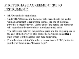 Indian money market | PDF