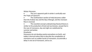 Indian Monsoon and it's impact of the region of India | PPTX