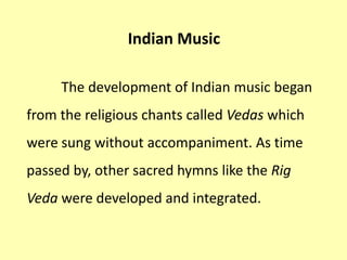 Indian Musical Culture | PPTX | Religious (Music and Audio) | Music