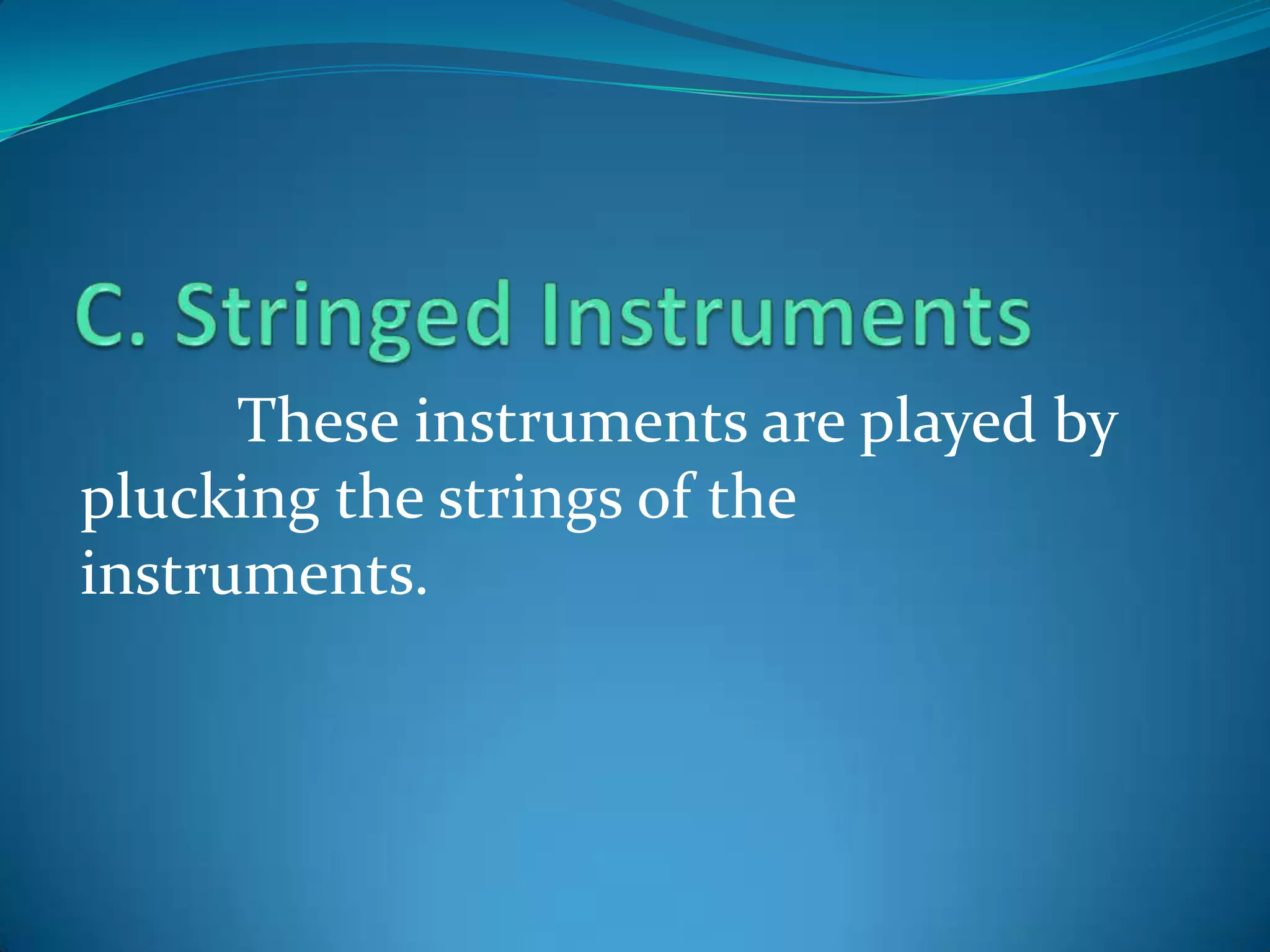 Indian musical instrument | PPTX