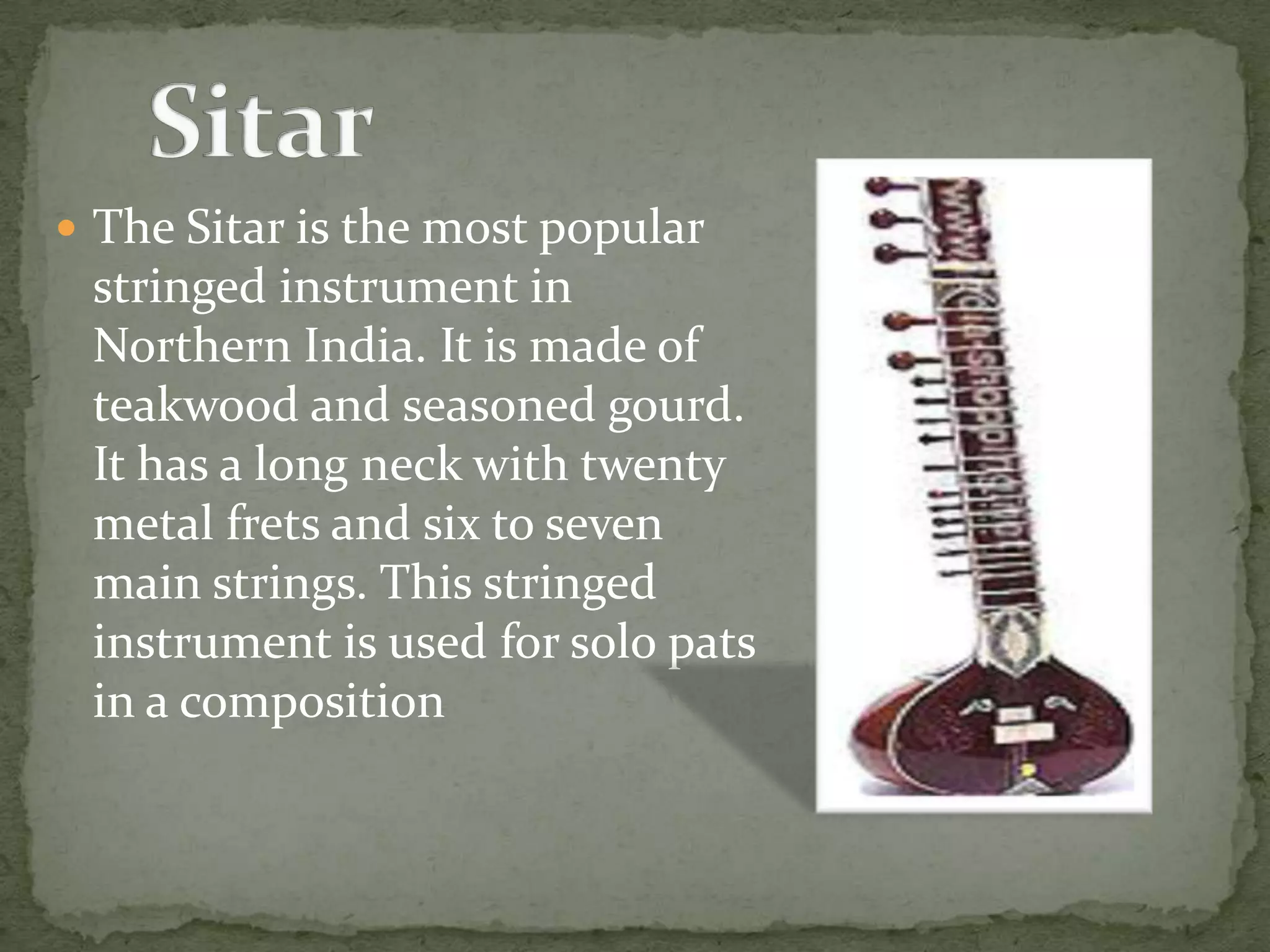 Indian musical instrument's | PPTX