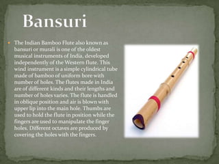 Indian musical instrument's | PPTX