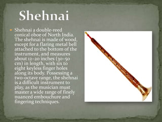 Indian musical instrument's | PPTX