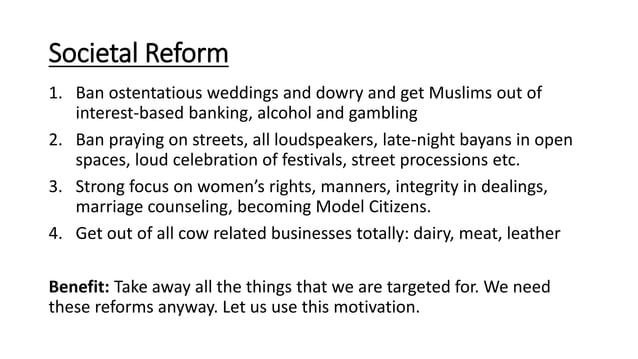 Indian Muslim Strategy 2020-2040 | PPT