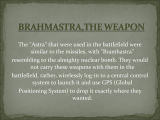Indian mythology is real technology | PPT