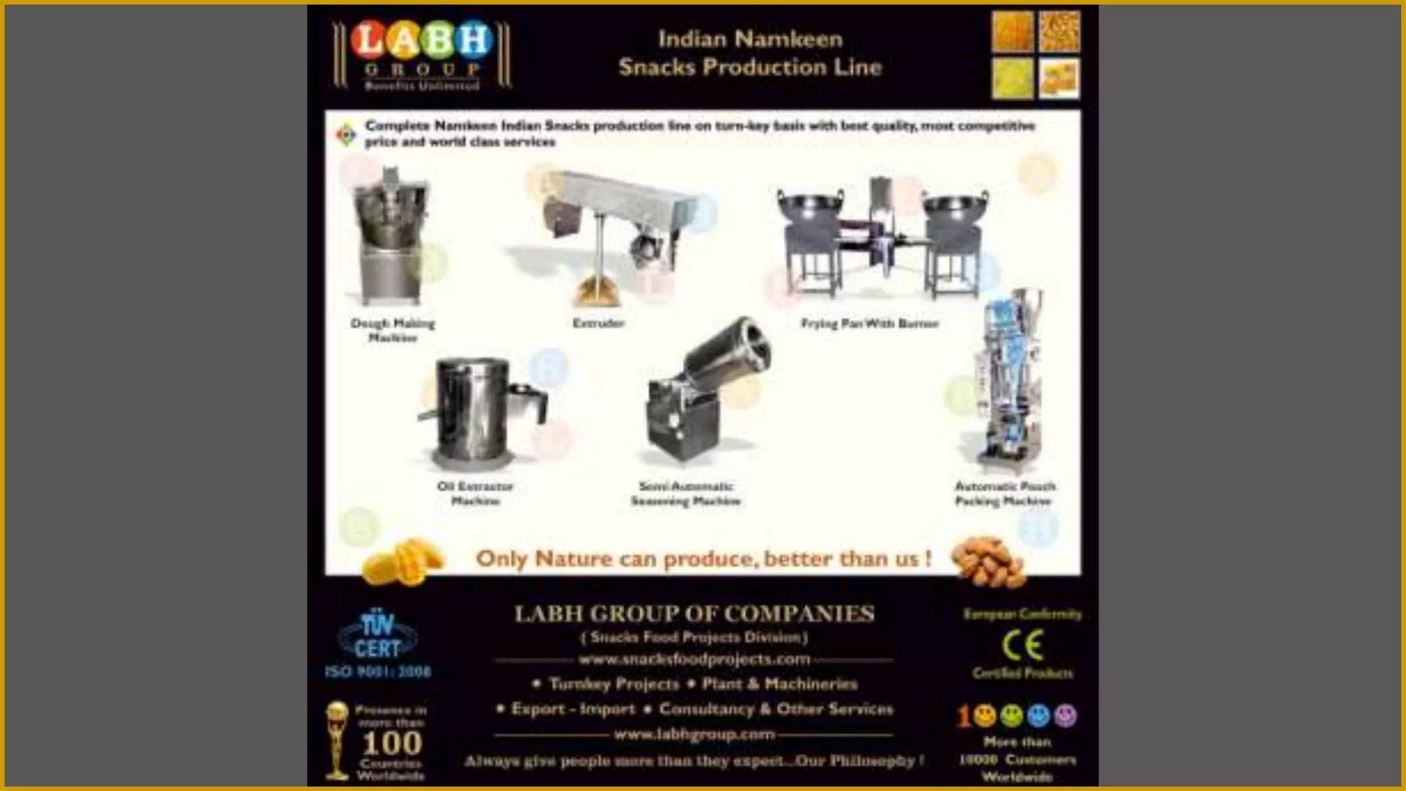 Indian namkeen snacks production line | PPTX