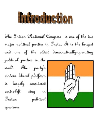 Indian national congress word document | DOCX