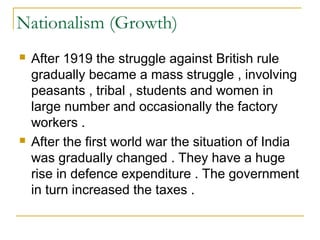 Indian nationalism | PPT