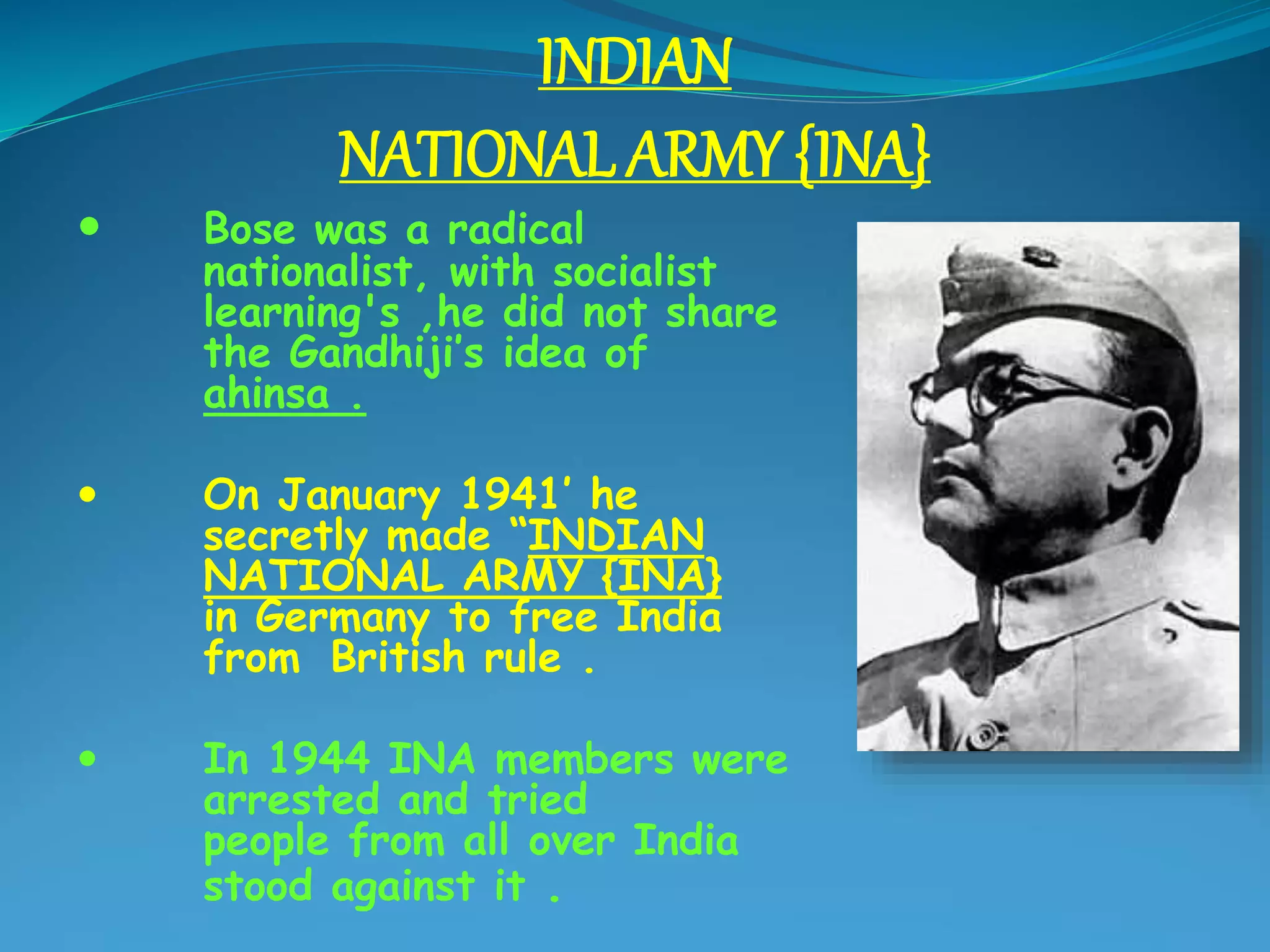 Indian national movement | PPT
