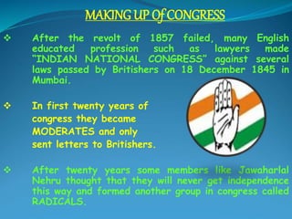 Indian national movement | PPT