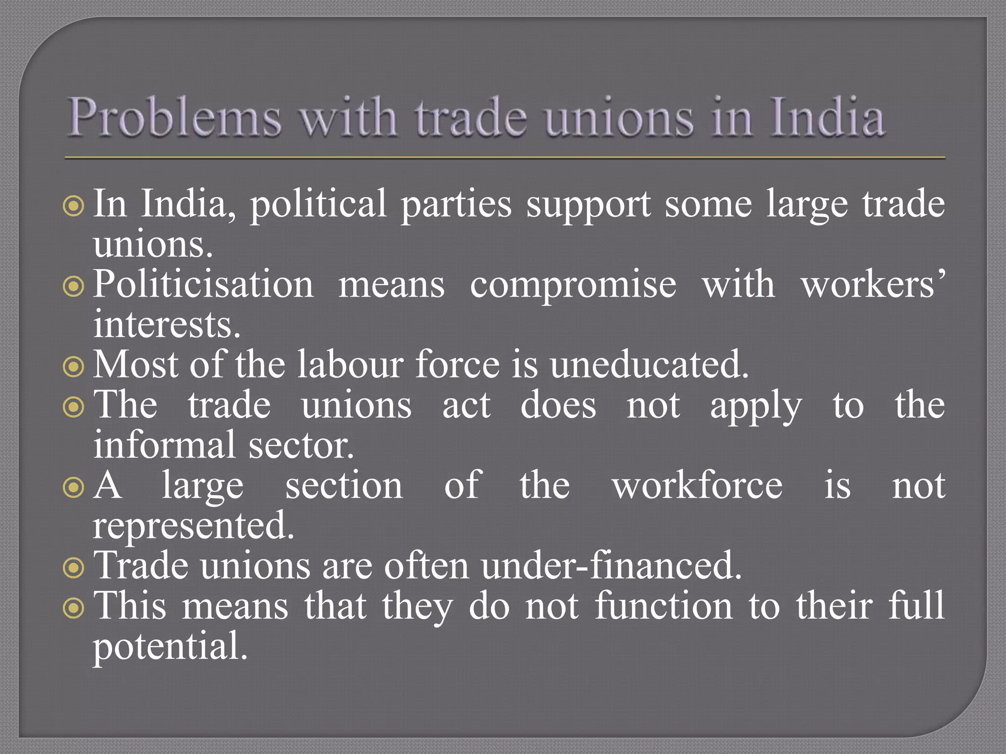 Indian national trade union congress | PPT