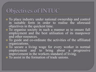 Indian national trade union congress | PPT