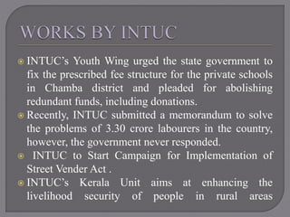 Indian national trade union congress | PPT