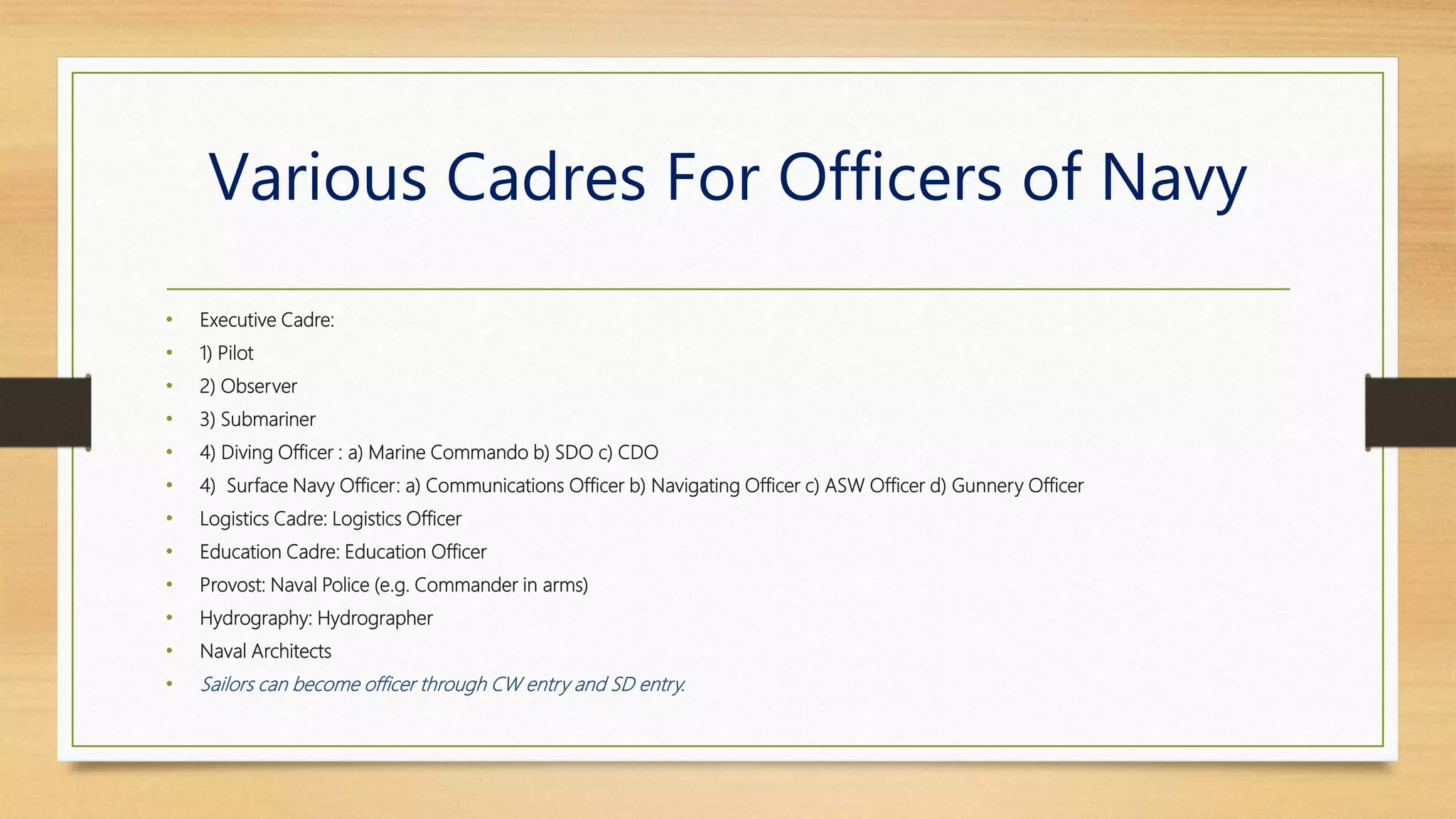 Indian naval orientation | PPTX