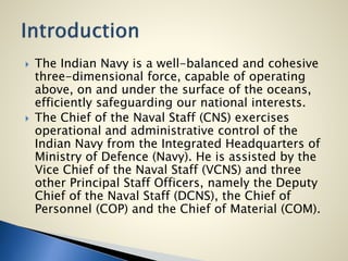 Indian navy 04 dec hp singh | PPTX