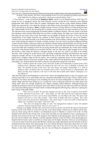 Indianness in the novels of rohinton mistry with refrence to culture ...