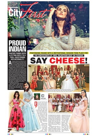 Indian newspapers in english first india rajasthan-08 january 2020 ...