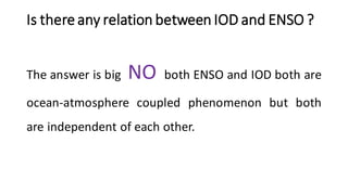 Introduction to Indian ocean dipole | PDF