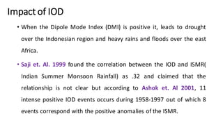 Introduction to Indian ocean dipole | PDF