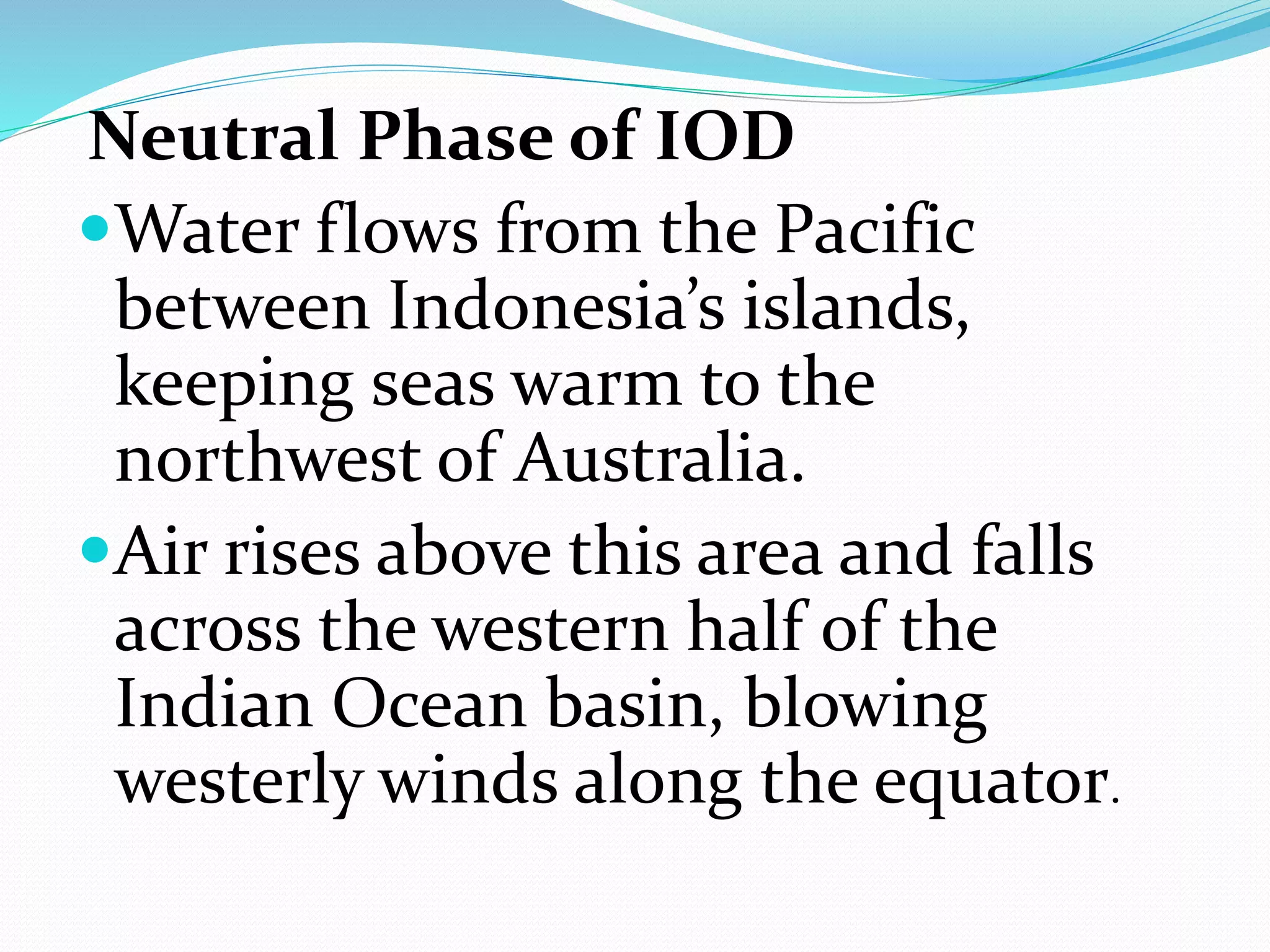 Indian Ocean Dipole (IOD) | PPTX