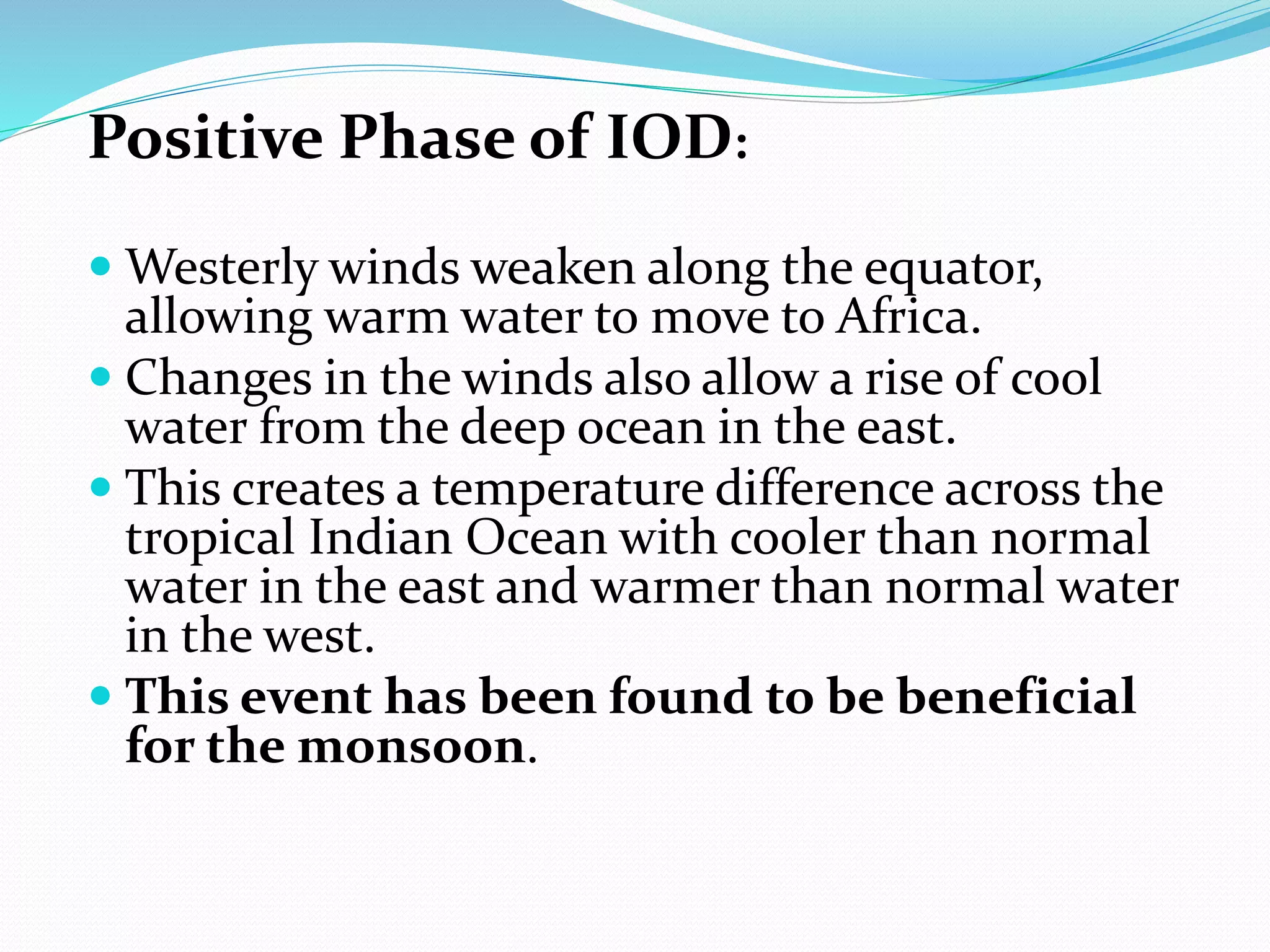Indian Ocean Dipole (IOD) | PPTX
