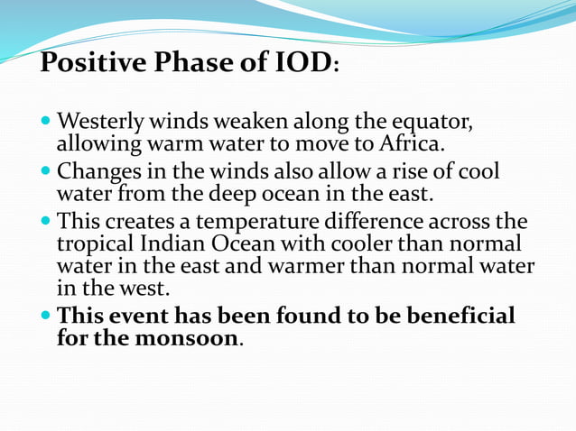 Indian Ocean Dipole (IOD) | PPTX