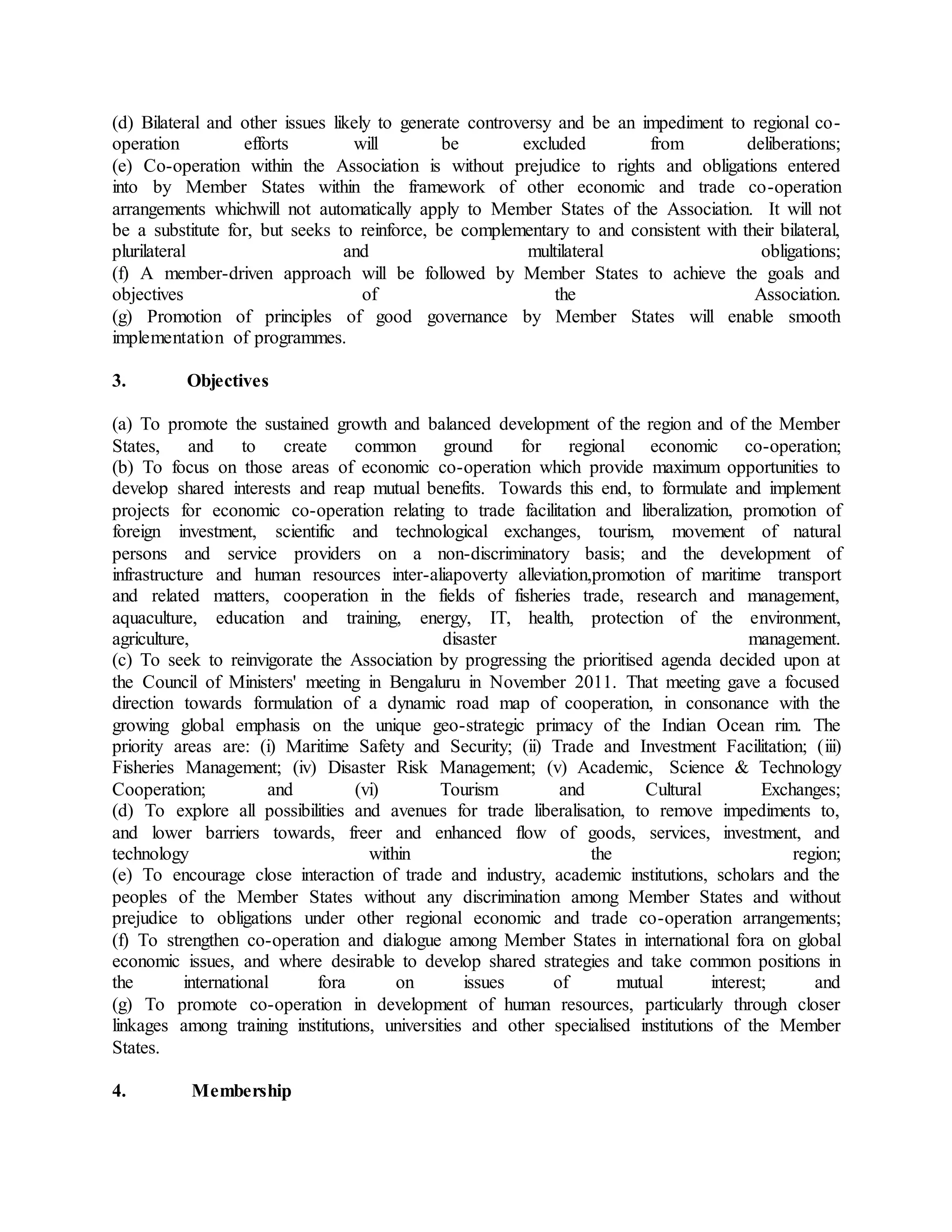 Indian ocean rim association | DOCX