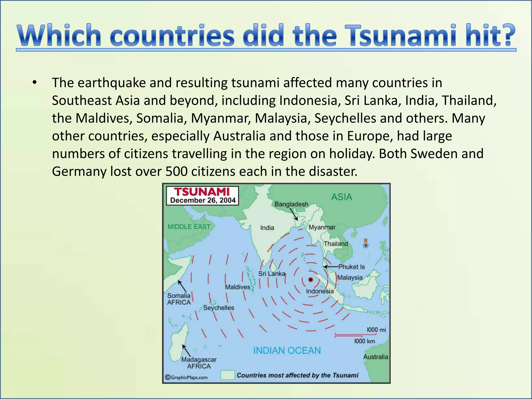Indian Ocean Tsunami Emma Conway | PPT