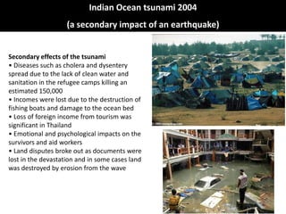 Indian ocean tsunami case study | PPTX
