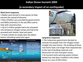 Indian ocean tsunami case study | PPTX