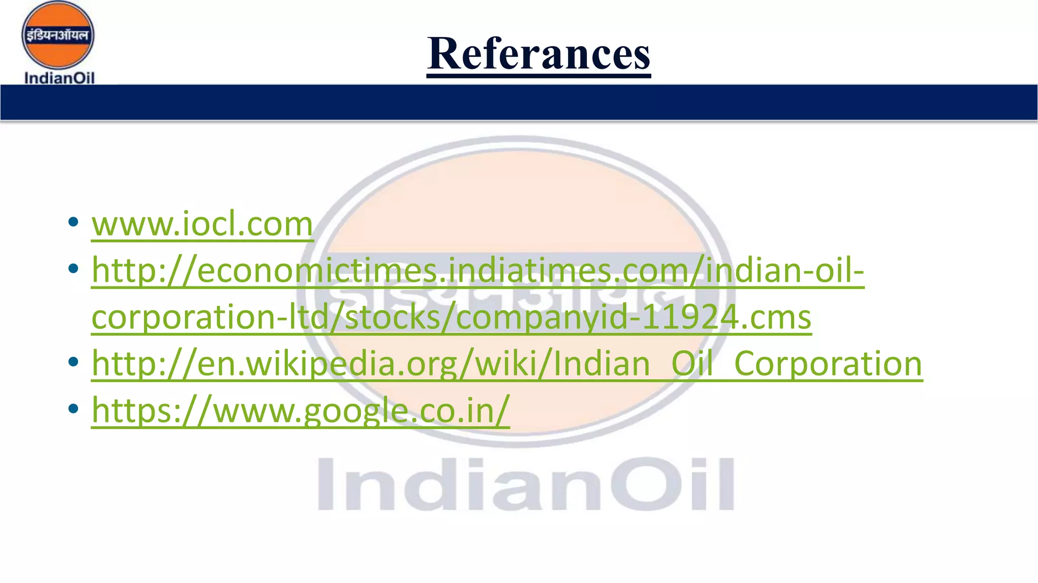 Indian oil | PPT